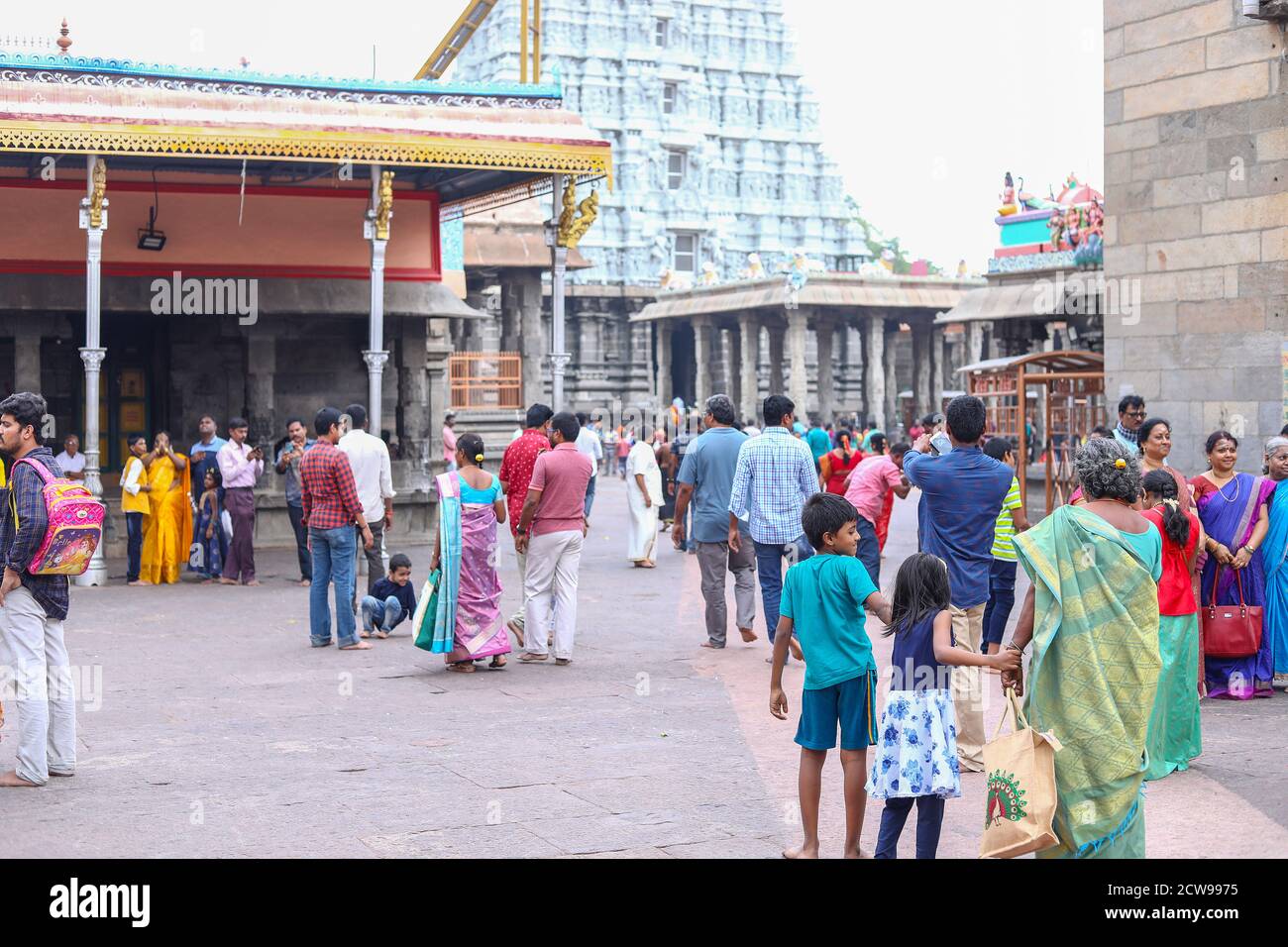 Foreign devotees hi-res stock photography and images - Alamy