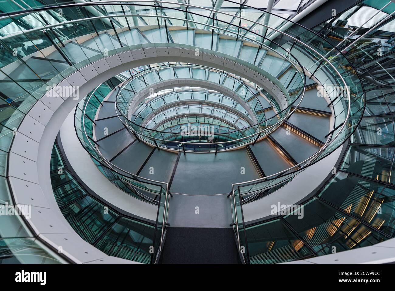 Interior of City Hall Chamber, More London, Southwark, London, United ...