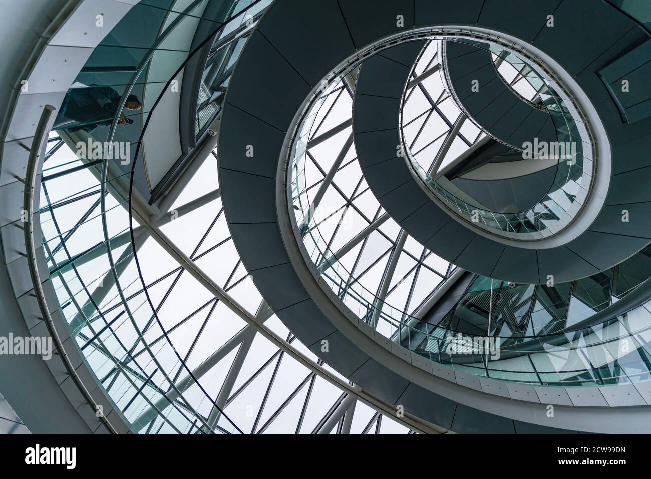 London mayor building staircase hi-res stock photography and images - Alamy