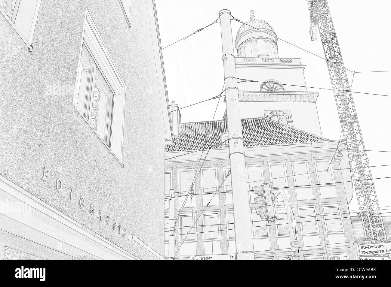 Ruhrgebiet germany Black and White Stock Photos & Images - Alamy