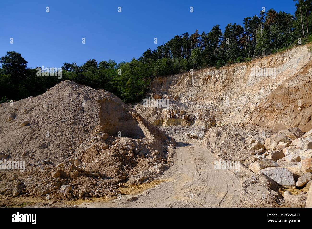 Stone mountain park quarry hi-res stock photography and images - Alamy