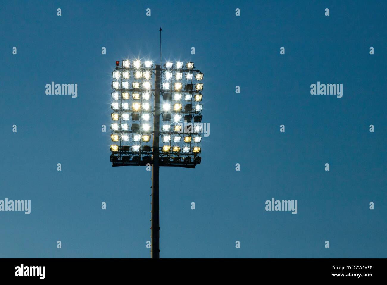 Blue reflectors hi-res stock photography and images - Alamy