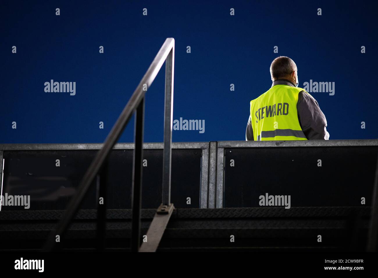 security personnel at an event safety Stock Photo - Alamy