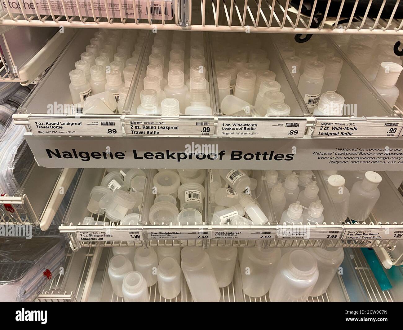 Orlando, FL/USA-9/28/20: The Nalgene bottle display at The Container ...