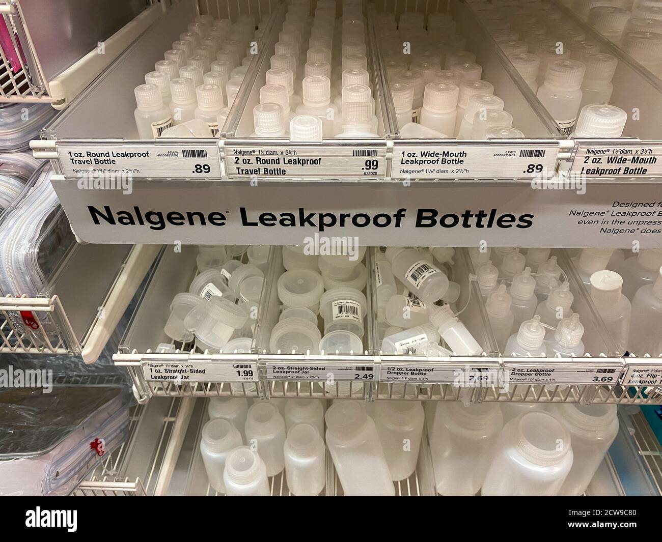 Orlando, FL/USA-9/28/20: The Nalgene bottle display at The Container ...