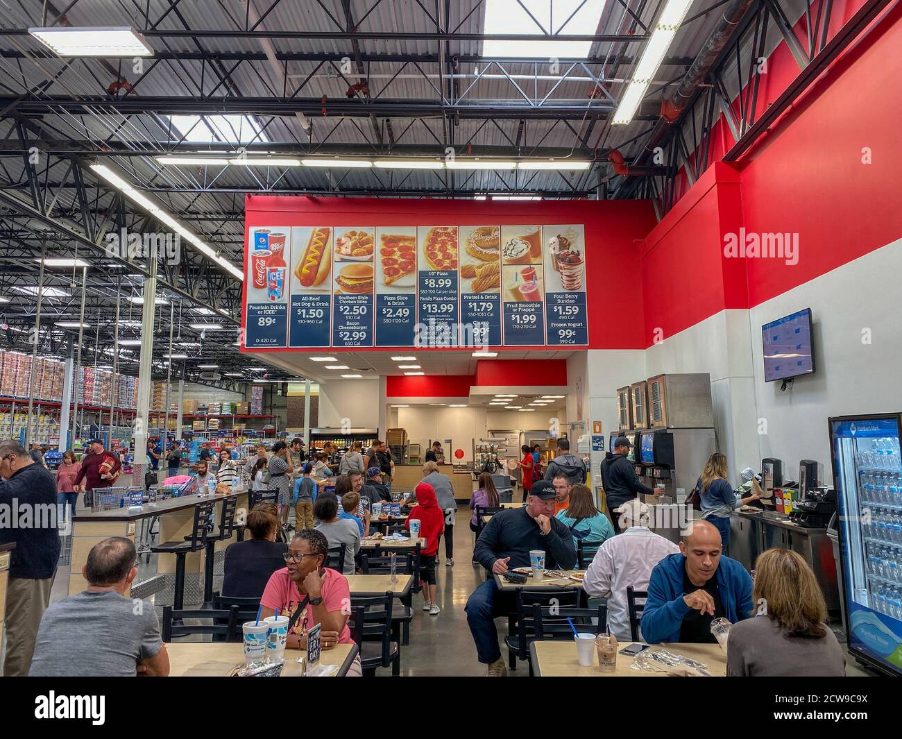 Sams club cafe hi-res stock photography and images - Alamy