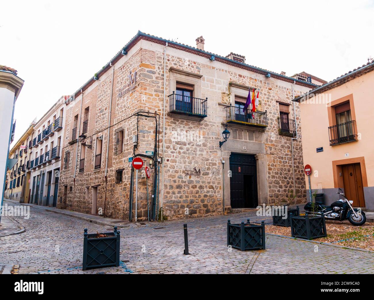 Palacio de Monjaraz. Ávila. Castilla León. España Stock Photo - Alamy