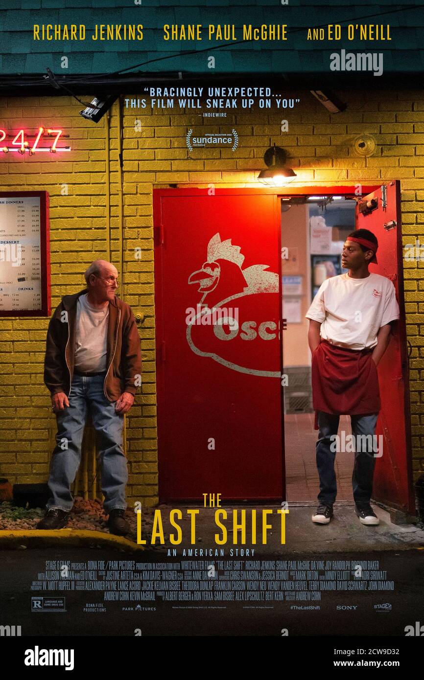 THE LAST SHIFT, US poster, from left: Richard Jenkins, Shane Paul ...