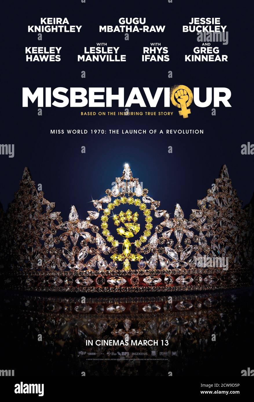 MISBEHAVIOUR, (aka MISBEHAVIOR), British advance poster, 2020. © Shout ...