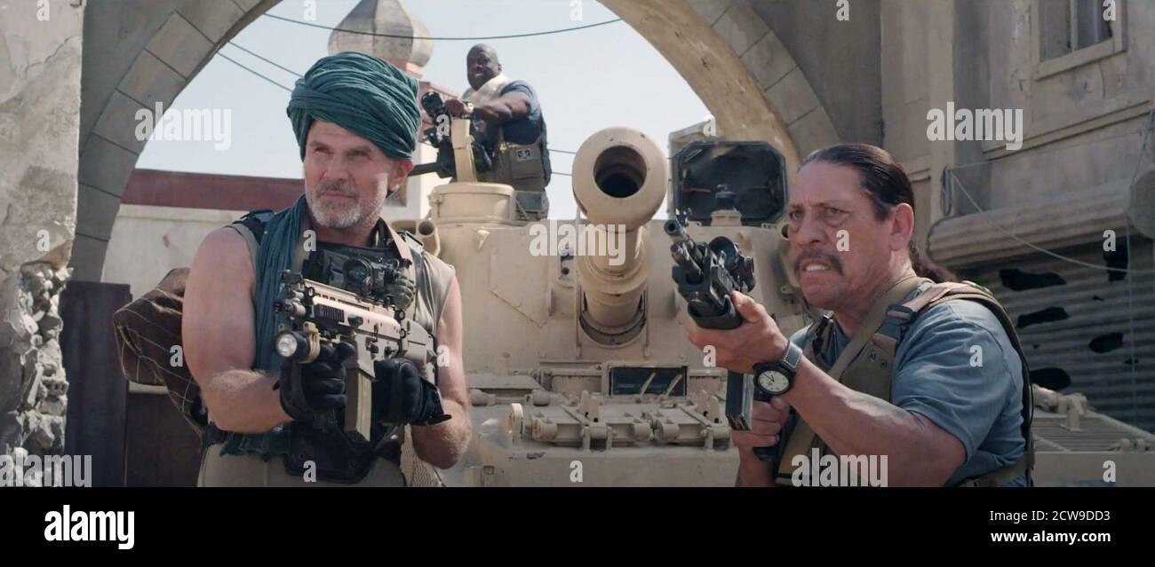 THE PREY: LEGEND OF KARNOCTUS, from left: Nick Chinlund, Kevin Grevioux ...