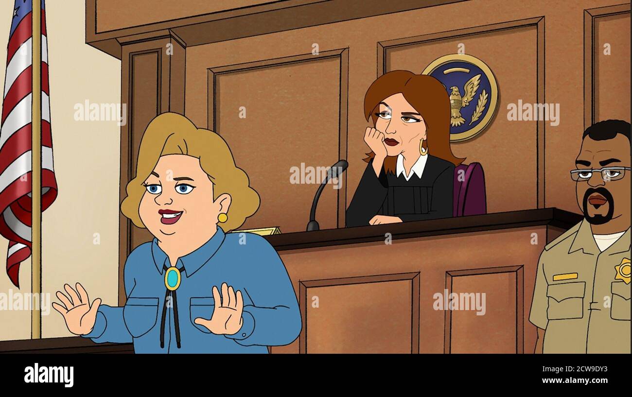 BLESS THE HARTS, left: Brenda (voice: Fortune Feimster), Violet s ...