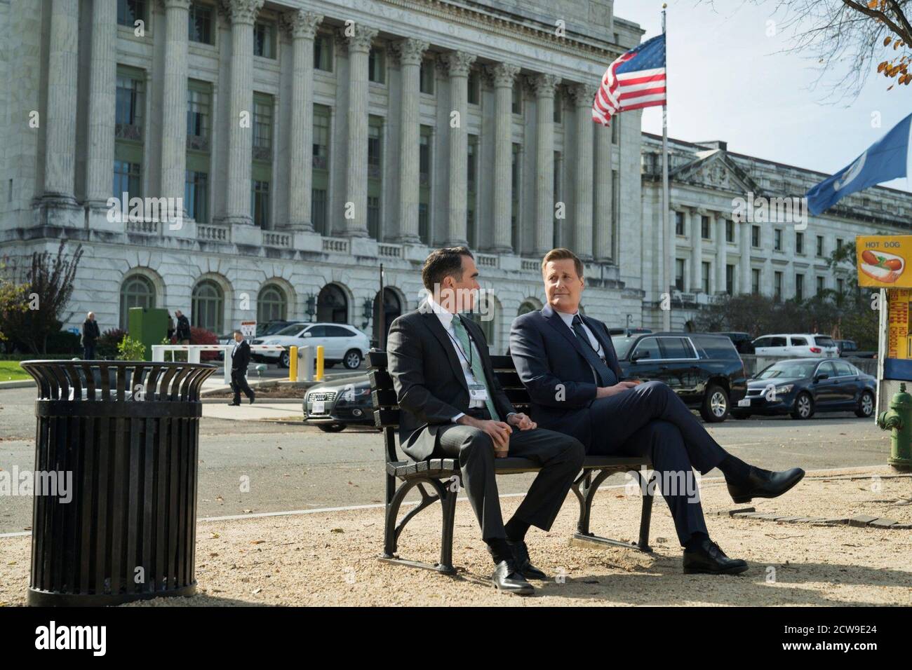 THE COMEY RULE, from left: Brian D'Arcy Jmeas as Mark Giuliano, Jeff ...