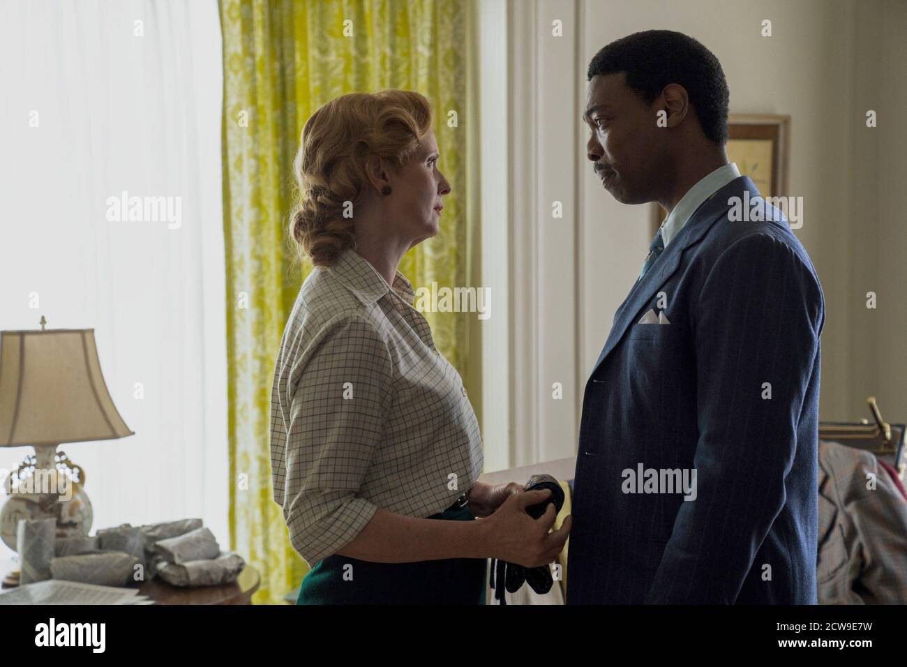 RATCHED, from left: Cynthia Nixon, Micheal Benjamin Washington, The ...