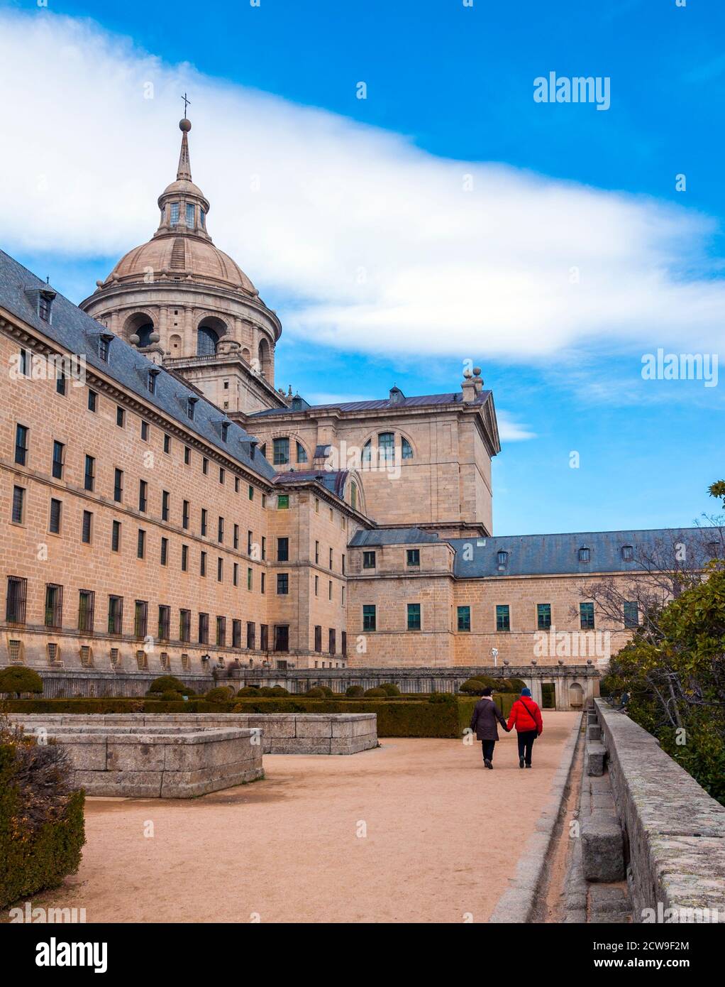 Monasterio de San Lorenzo de El Escorial. Madrid. España Stock Photo ...