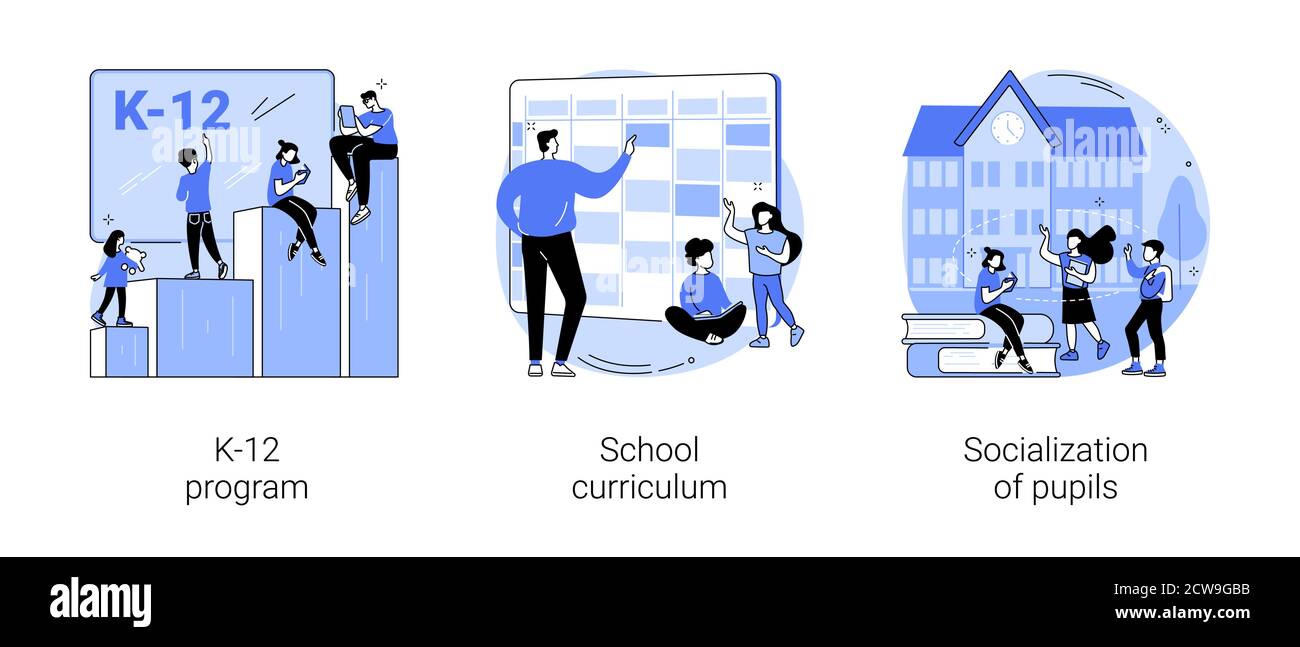 Education program abstract concept vector illustrations Stock Vector Image & Art - Alamy