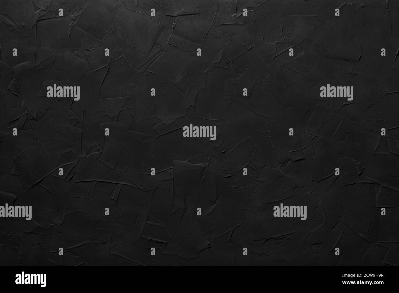 Black abstract textured background. Plaster on the wall Stock Photo - Alamy