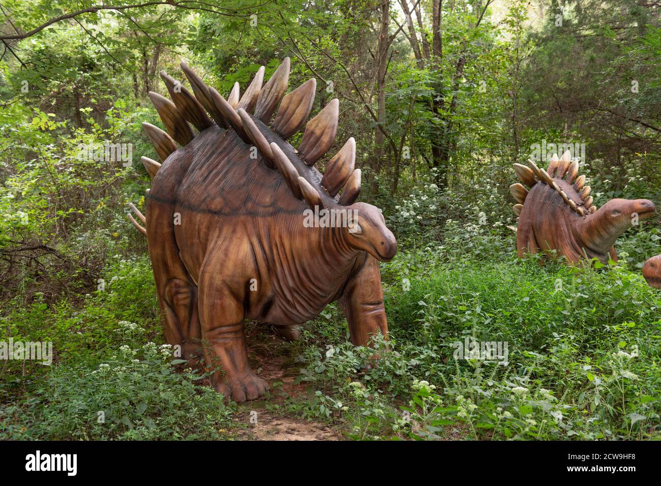 Cave City Kentucky, USA 09-24-20 Dinosaur World is a great outdoor ...
