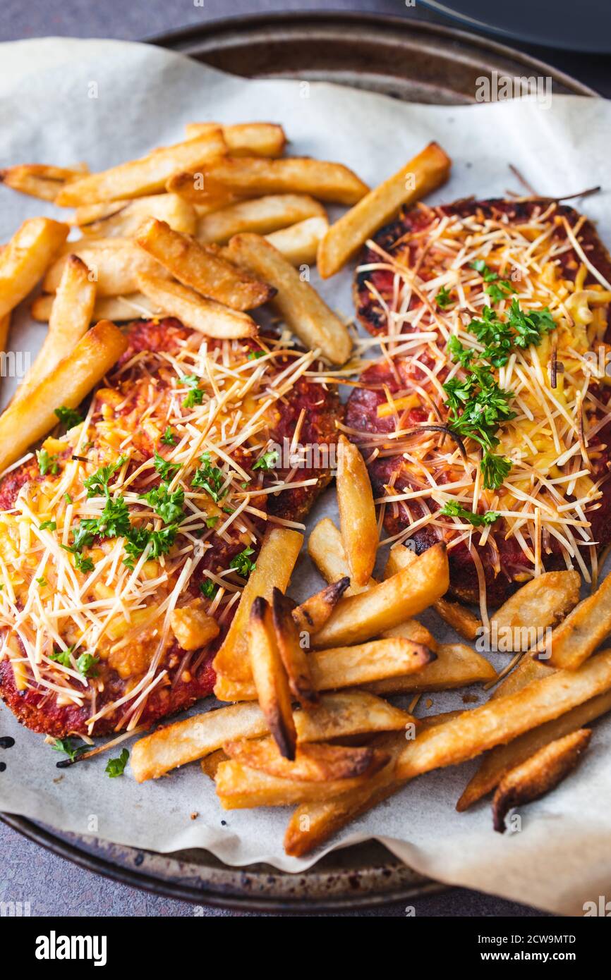 Vegetable parmi hi-res stock photography and images - Alamy