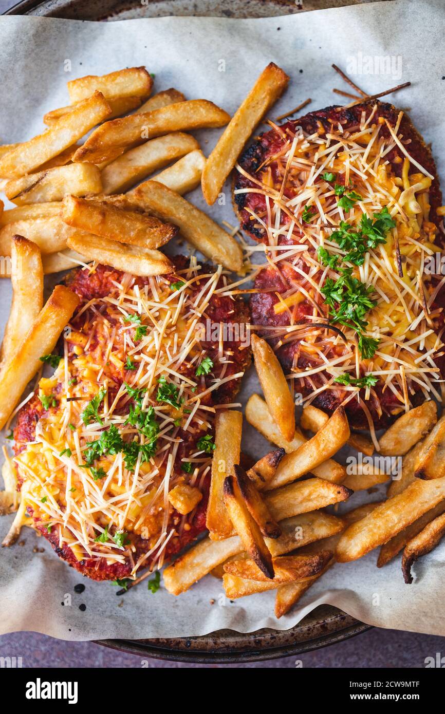 Vegetable parmi hi-res stock photography and images - Alamy