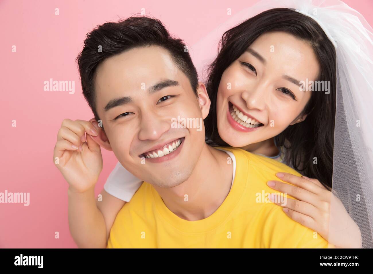 Sweet young couples features Stock Photo - Alamy