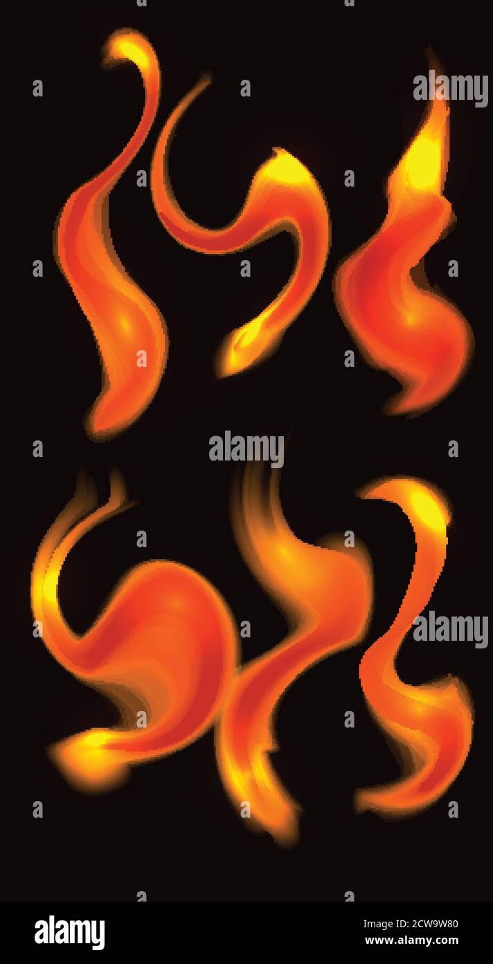 Flame Fire Hot Curve Icon High Resolution Stock Photography and Images ...