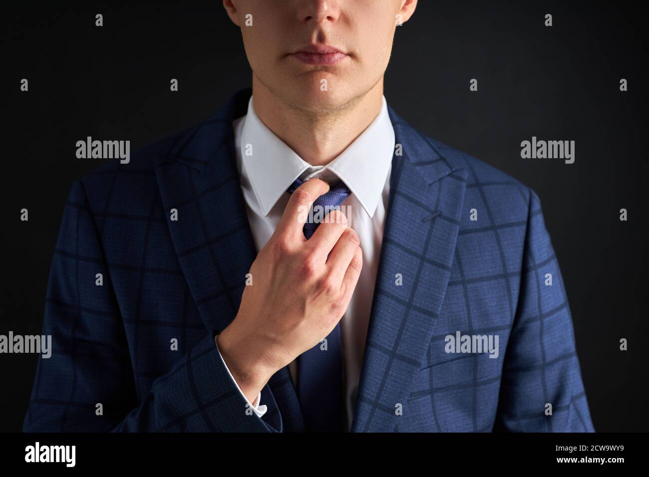 Confident young black man dressed in red hi-res stock photography and ...