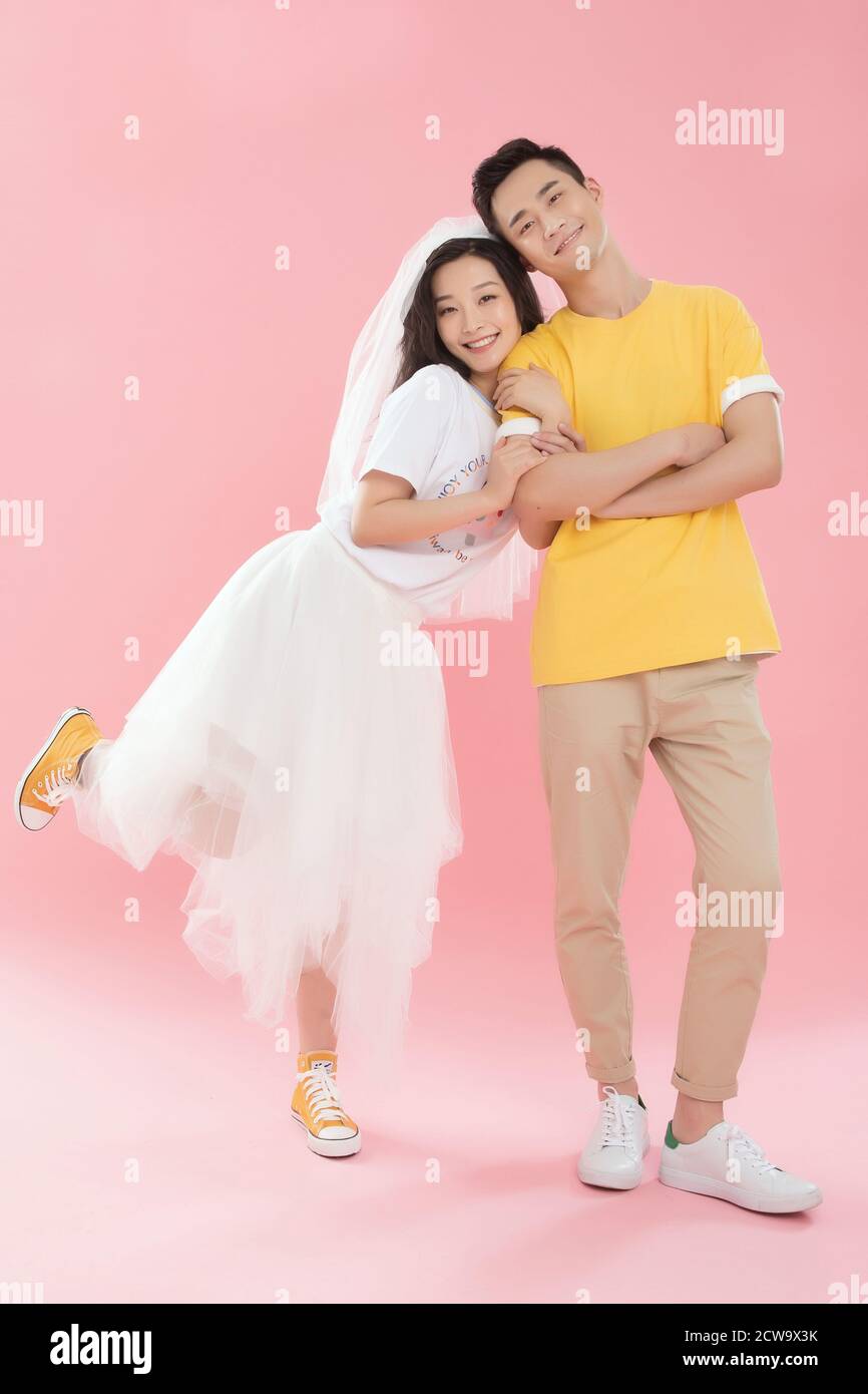 Happy young partner Stock Photo - Alamy