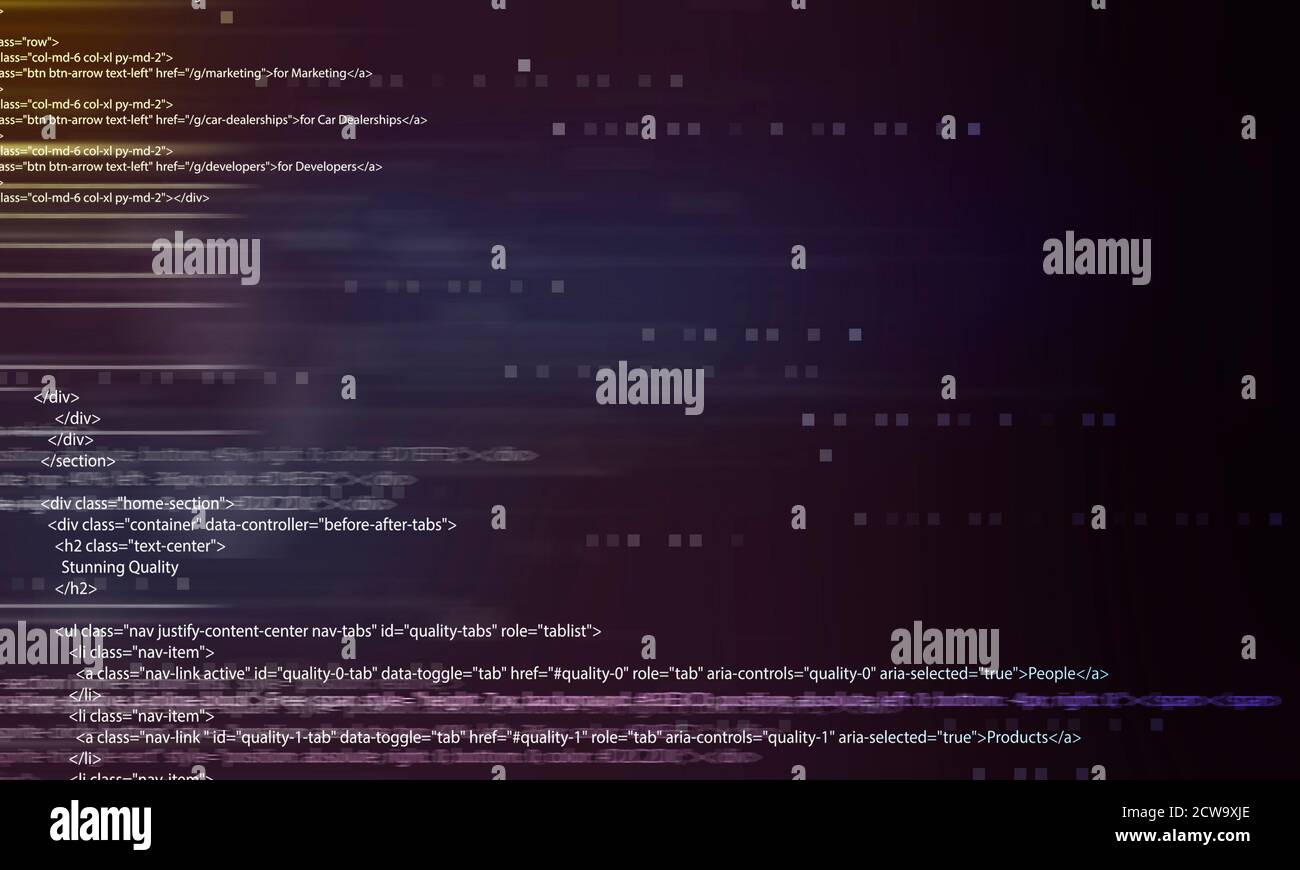 Data programming hi-res stock photography and images - Alamy