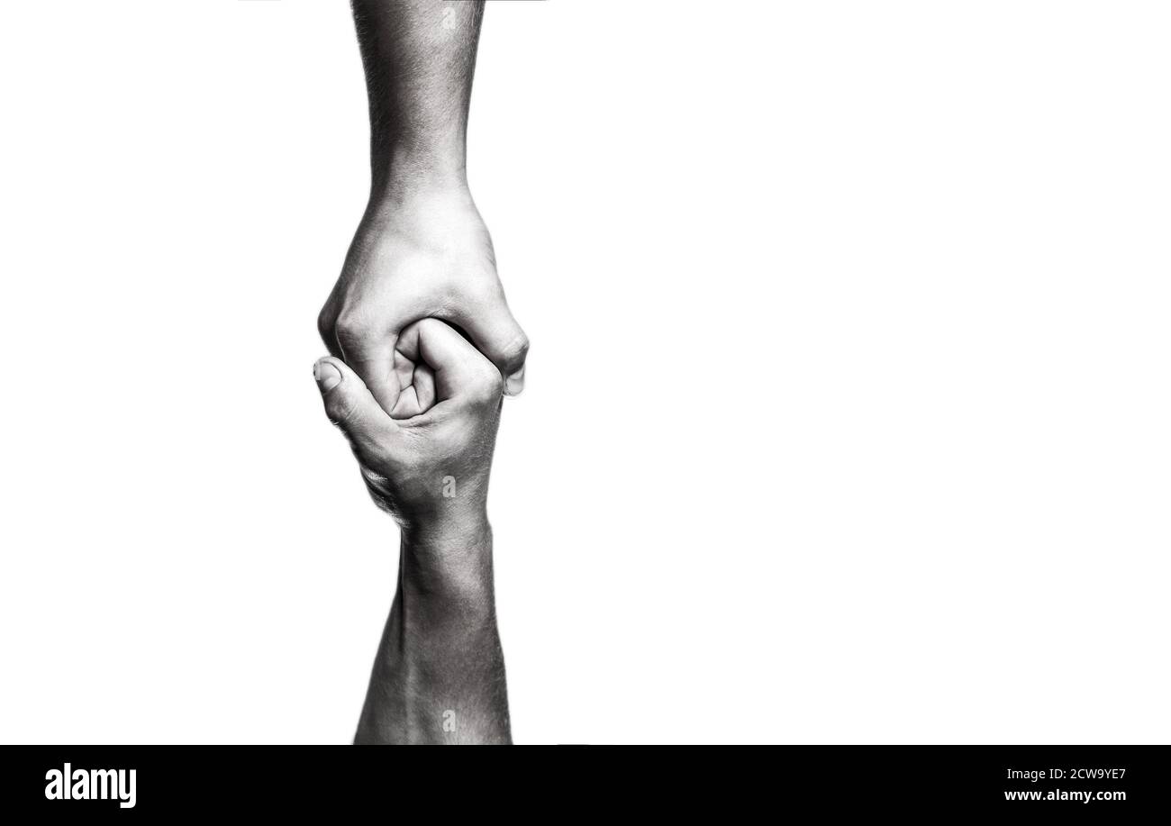 Helping hand concept and international day of peace, support. Helping ...