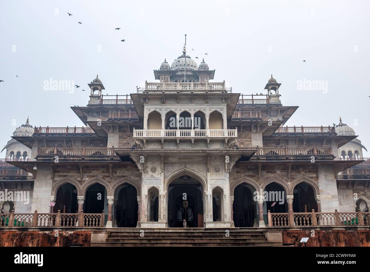 The distinctive architecture of the state government Albert Hall Museum ...