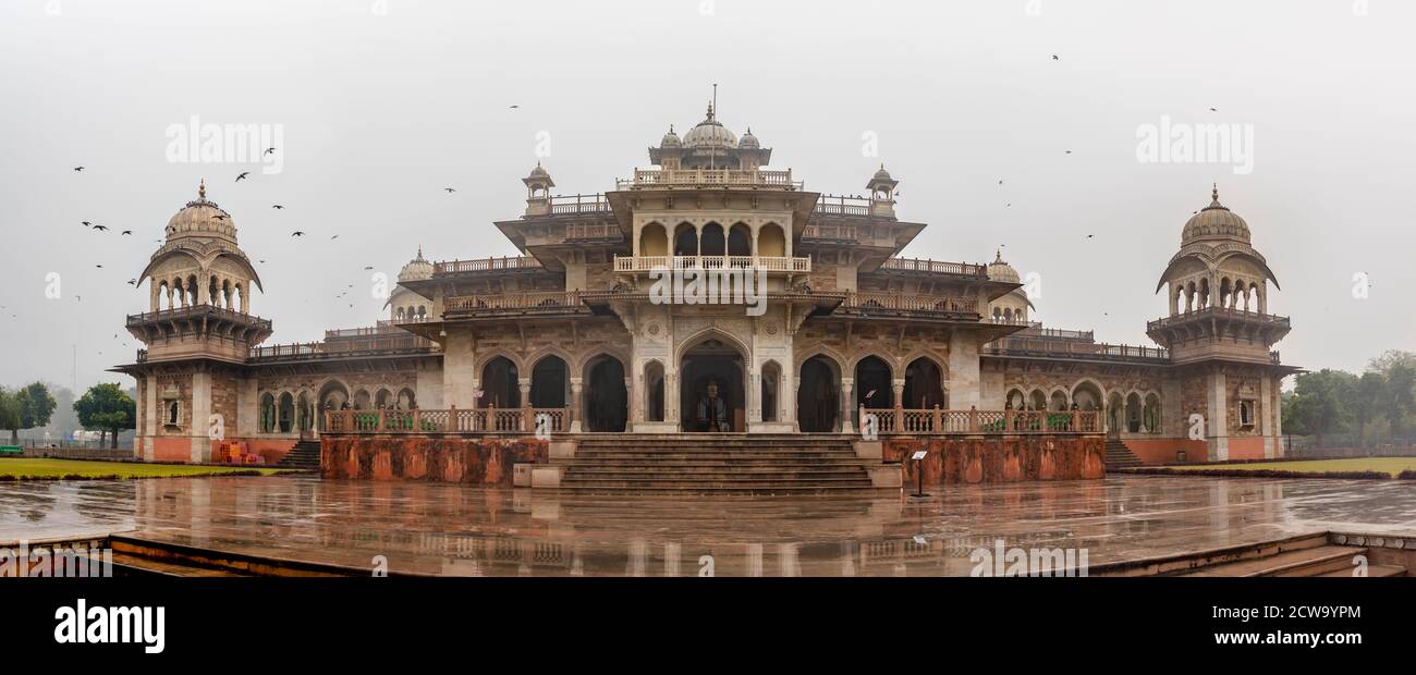 The distinctive architecture of the state government Albert Hall Museum ...