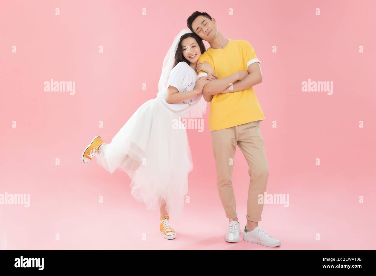 Happy sweet young partner Stock Photo - Alamy