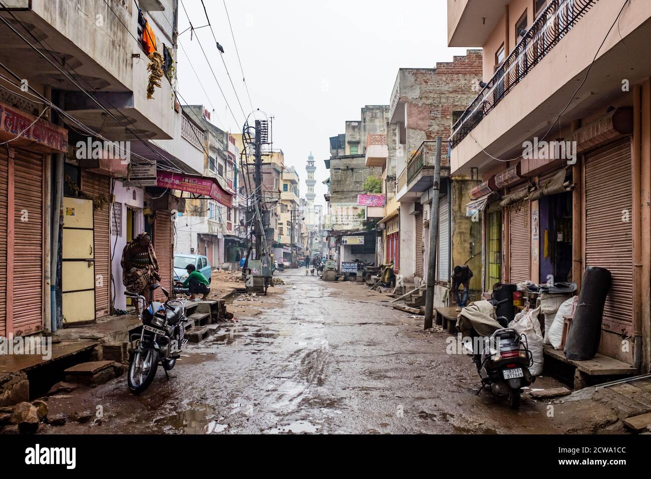 Indian backstreets hi-res stock photography and images - Alamy