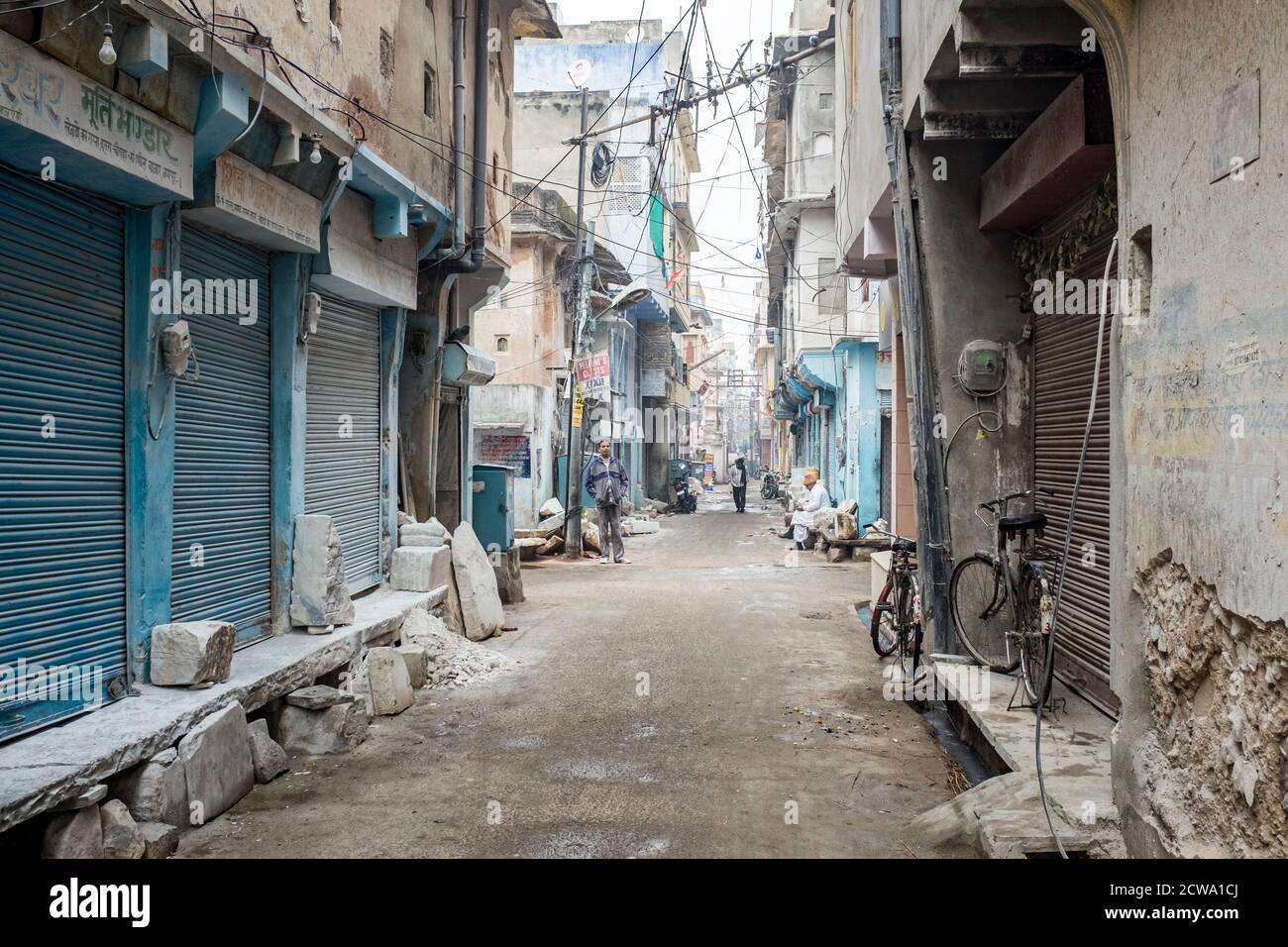Indian backstreets hi-res stock photography and images - Alamy