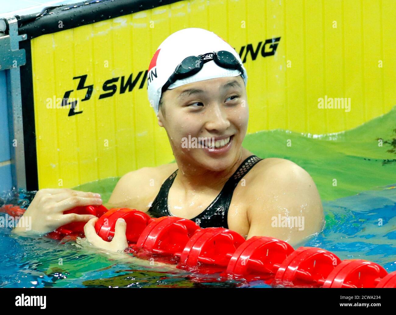 Qingdao, China's Shandong Province. 29th Sep, 2020. Zhu Menghui of ...
