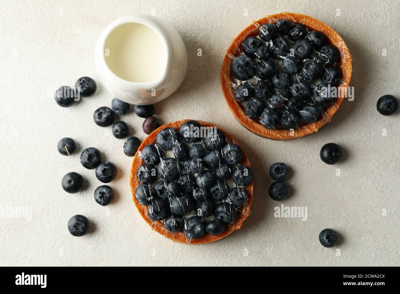 Blueberry pie milk on hi-res stock photography and images - Alamy