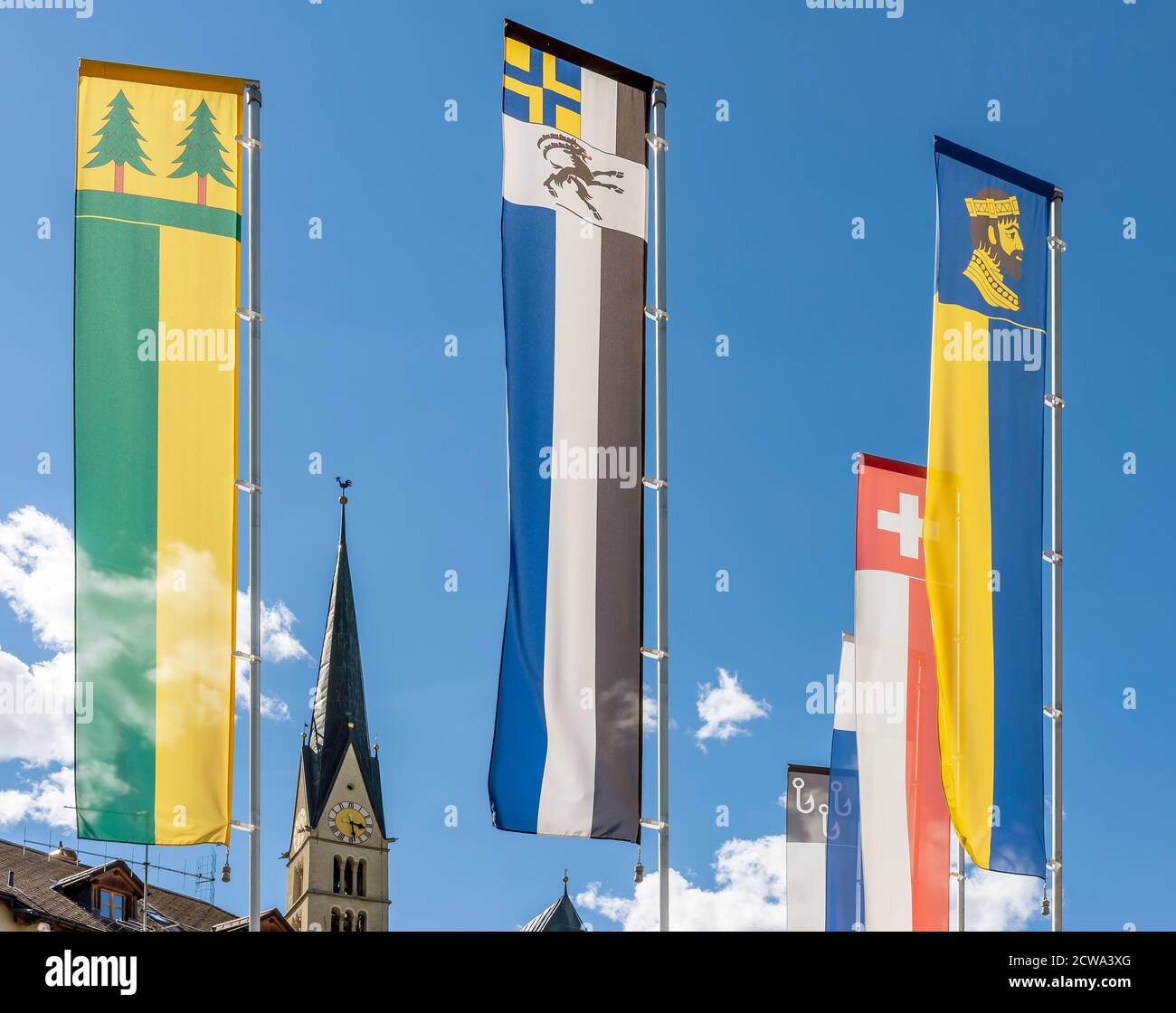 Our banner in the sky church hi-res stock photography and images - Alamy