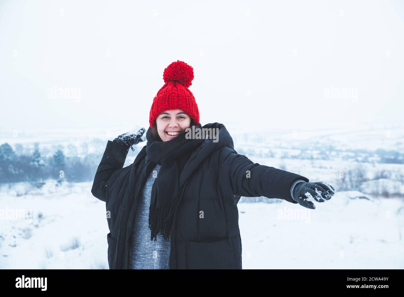 Playing in cold weather hi-res stock photography and images - Alamy