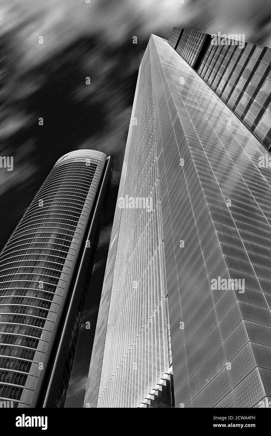 Torres bankia Black and White Stock Photos & Images - Alamy