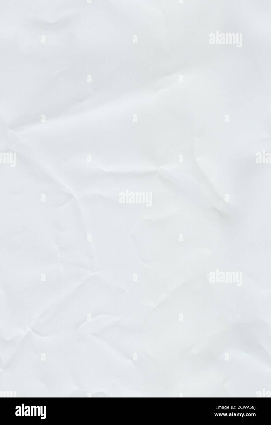 Slightly wrinkled paper Stock Photo - Alamy