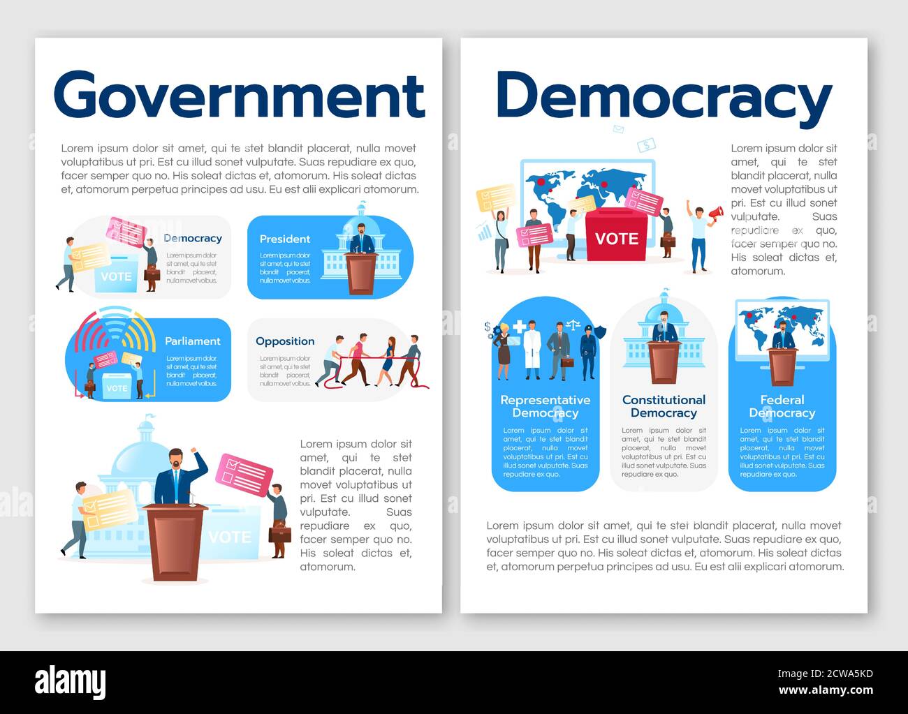 Political Systems Infographic