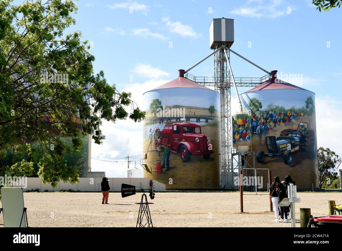 September 2020. Colbinabbin Silo Art, Colbinabbin, Victoria, Australia ...