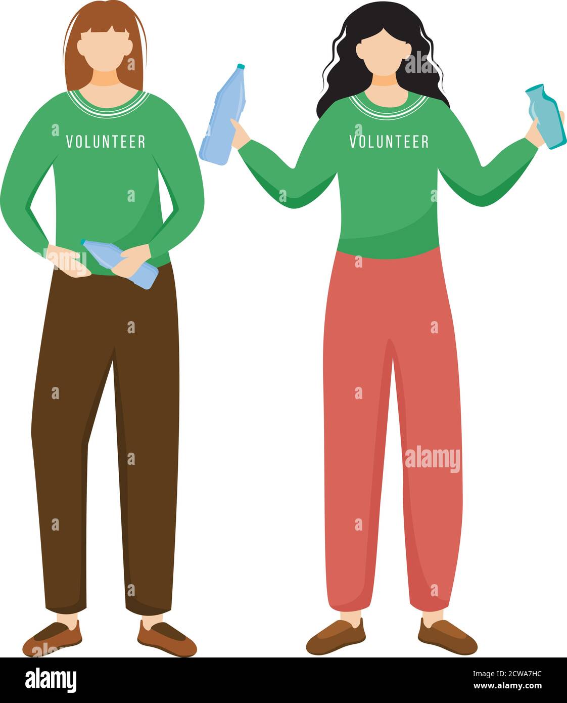 Waste management flat vector illustration Stock Vector Image & Art - Alamy