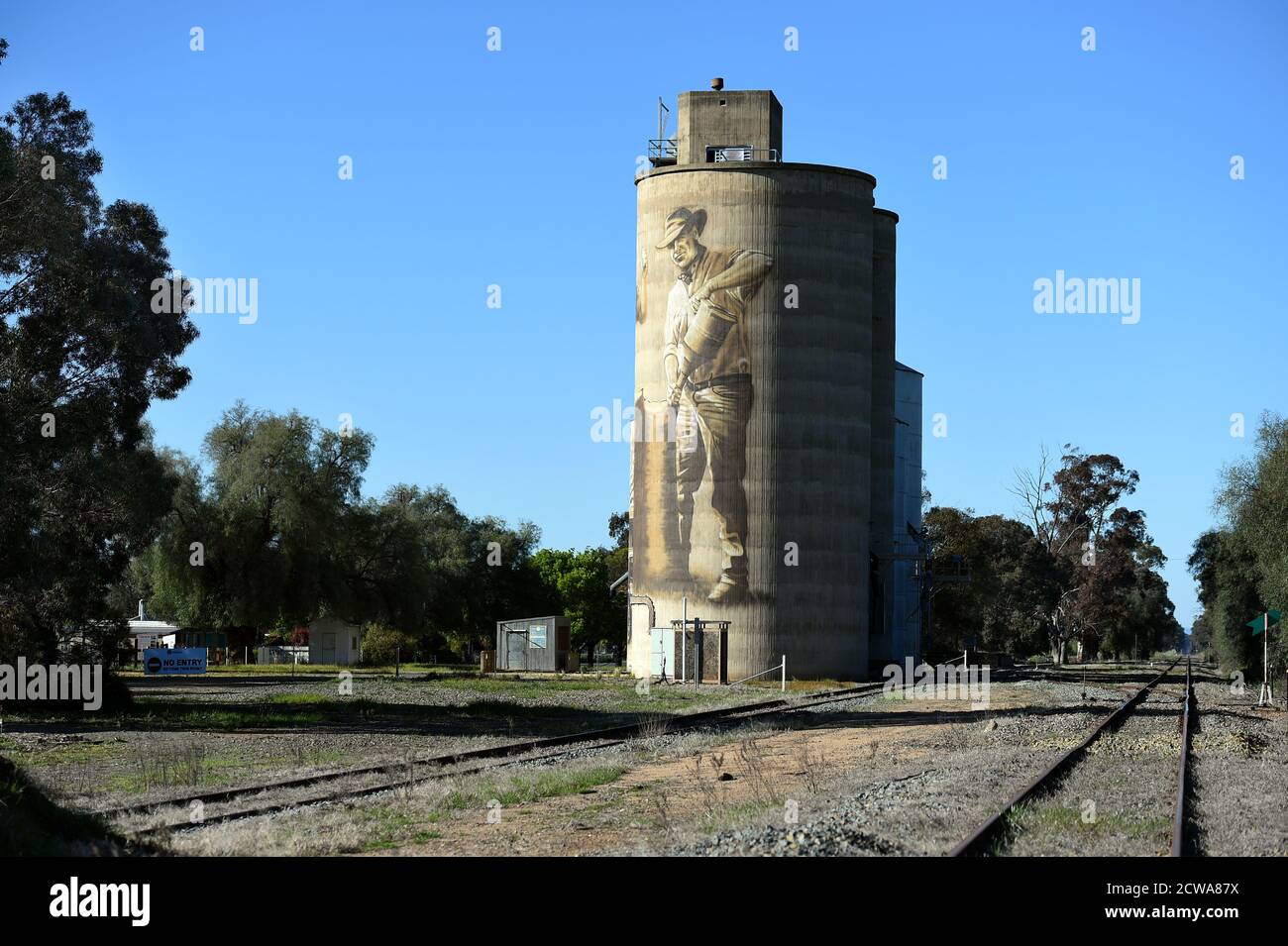 Victoria silo art trail hi-res stock photography and images - Alamy