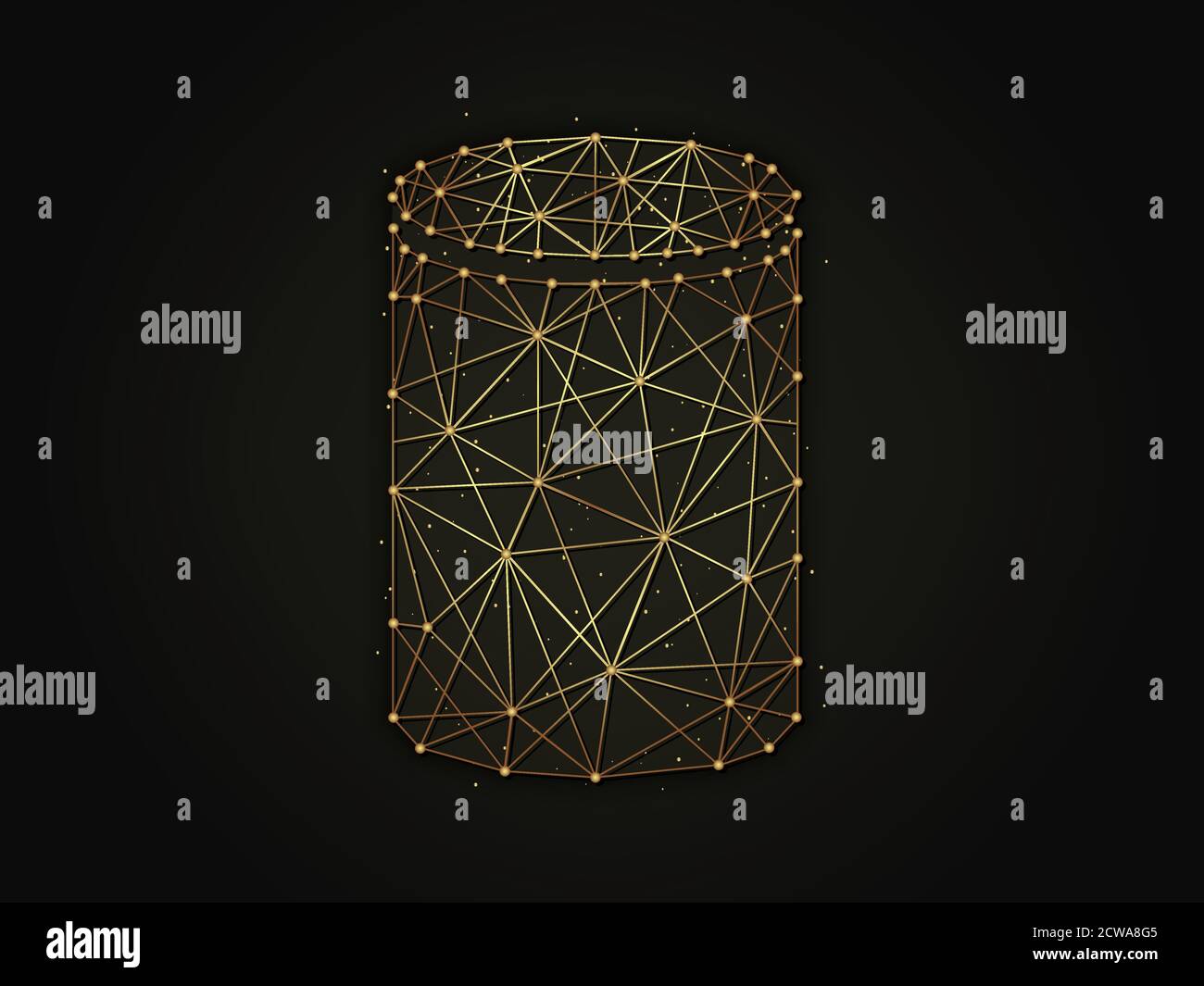 Low poly cylinder hi-res stock photography and images - Alamy