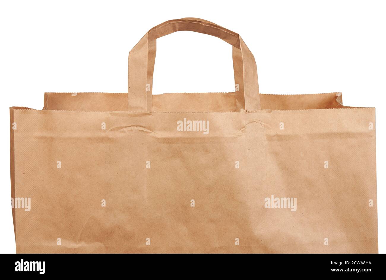 paper bag isolated on a white background with clipping path Stock Photo ...