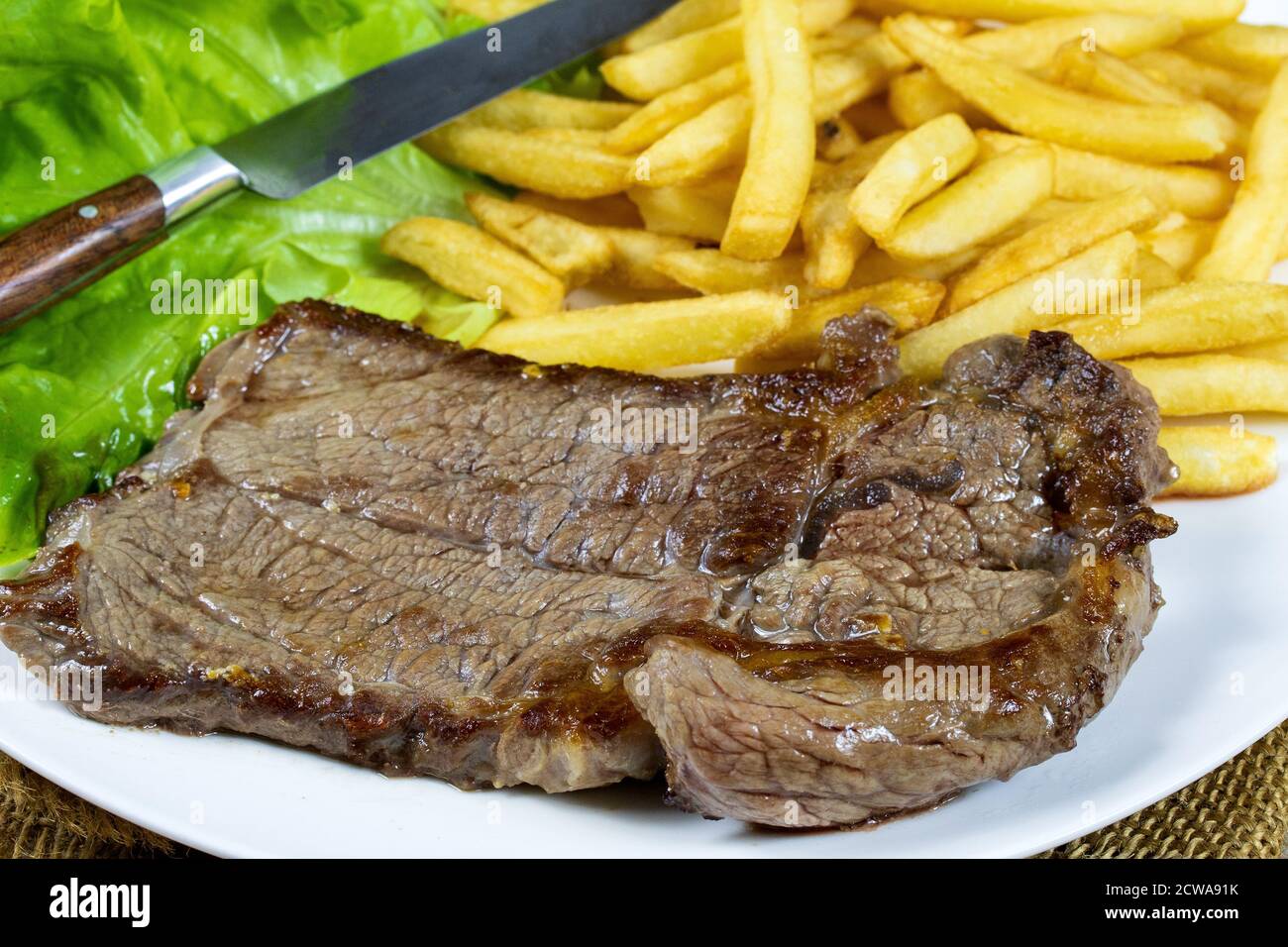 Steak fries france hi-res stock photography and images - Alamy