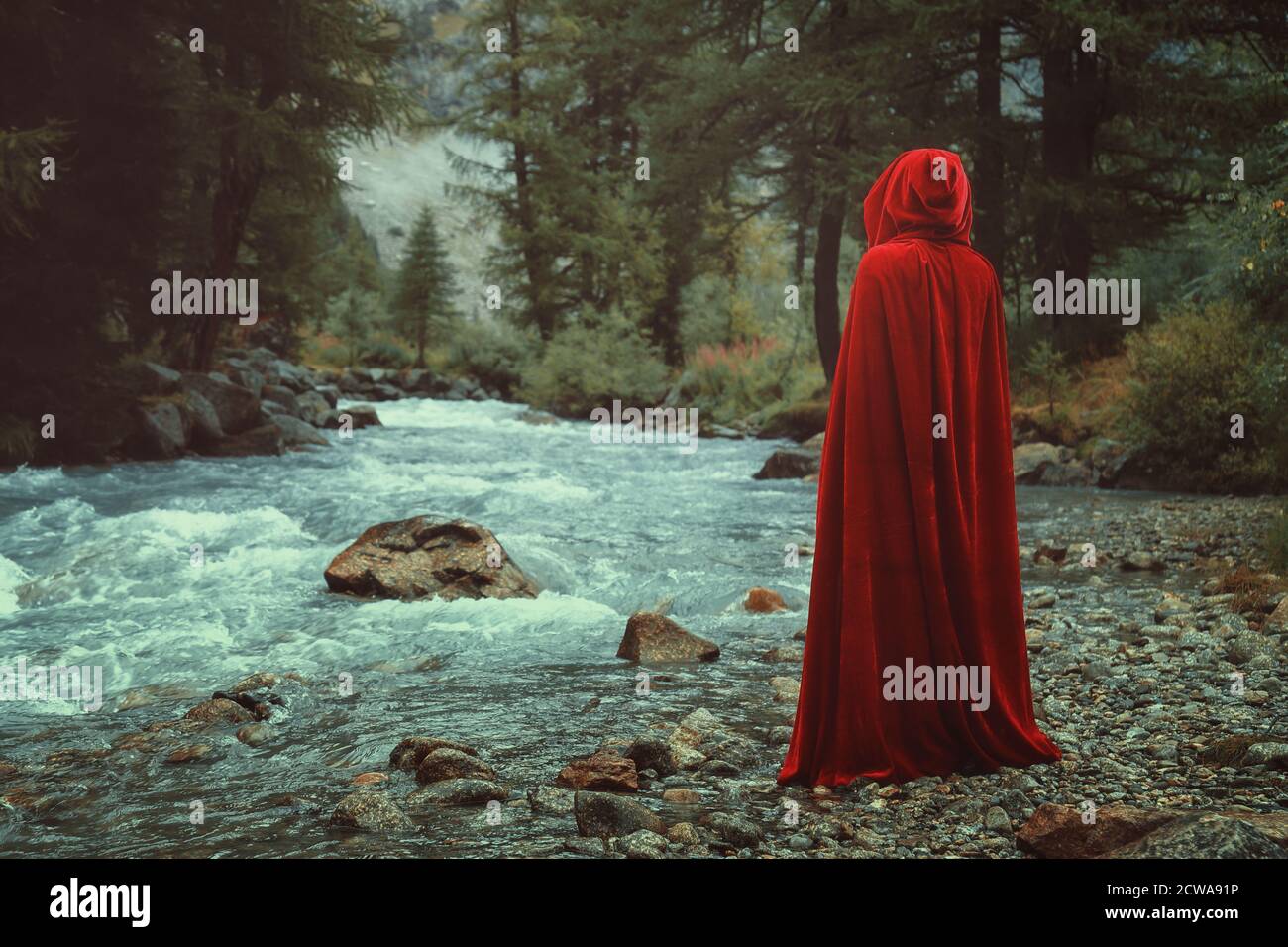 Stream of red light hi-res stock photography and images - Alamy