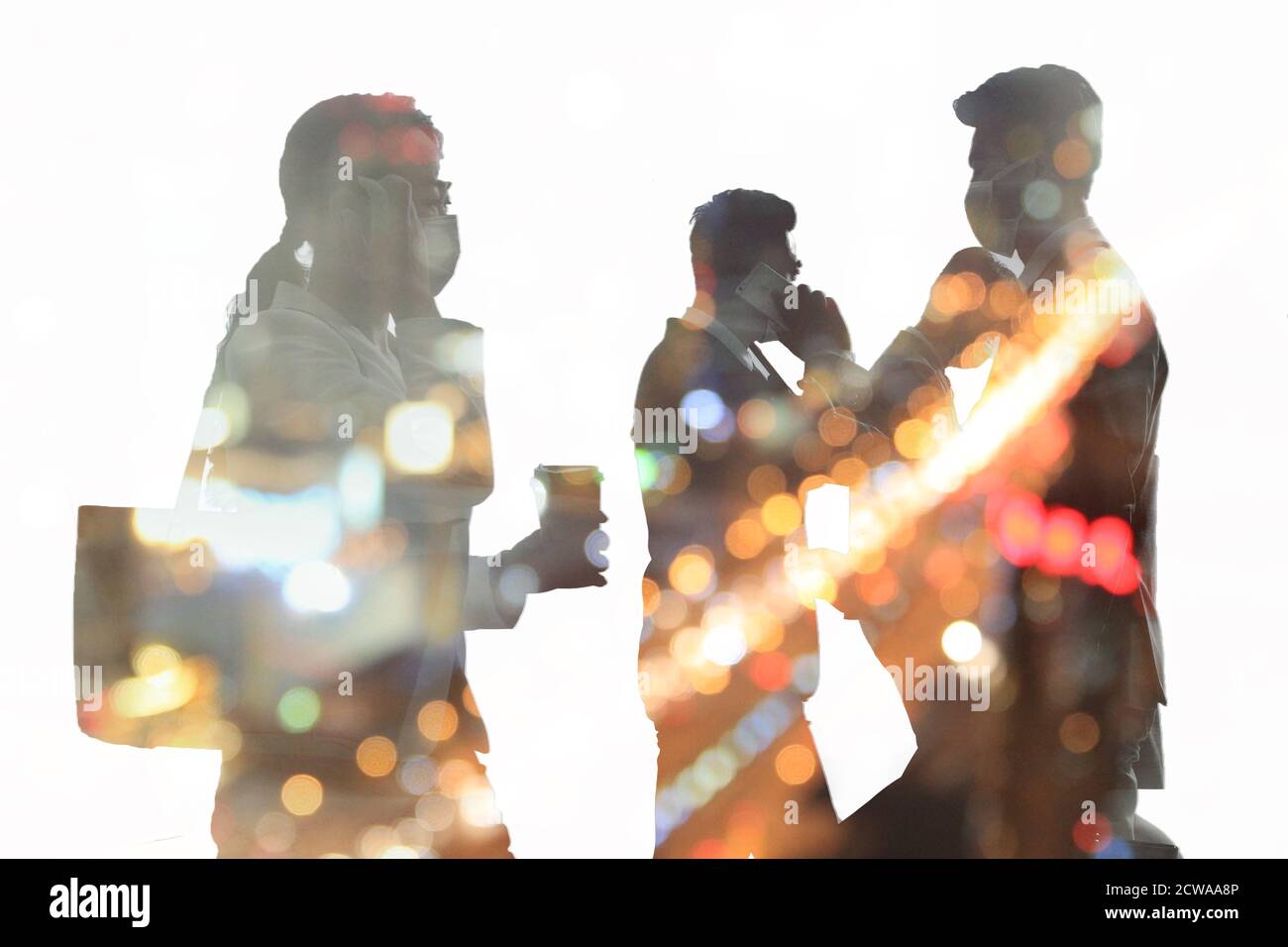 Walking mask Cut Out Stock Images & Pictures - Alamy