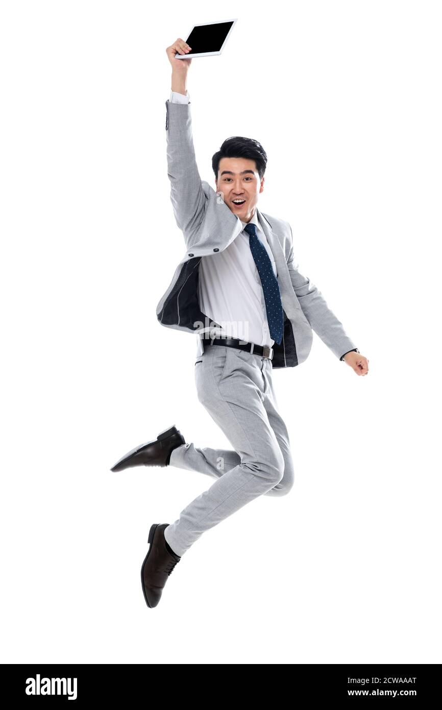 Jump cheering Cut Out Stock Images & Pictures - Alamy